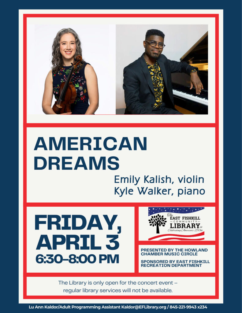 Pop-up Concerts - Howland Chamber Music Circle